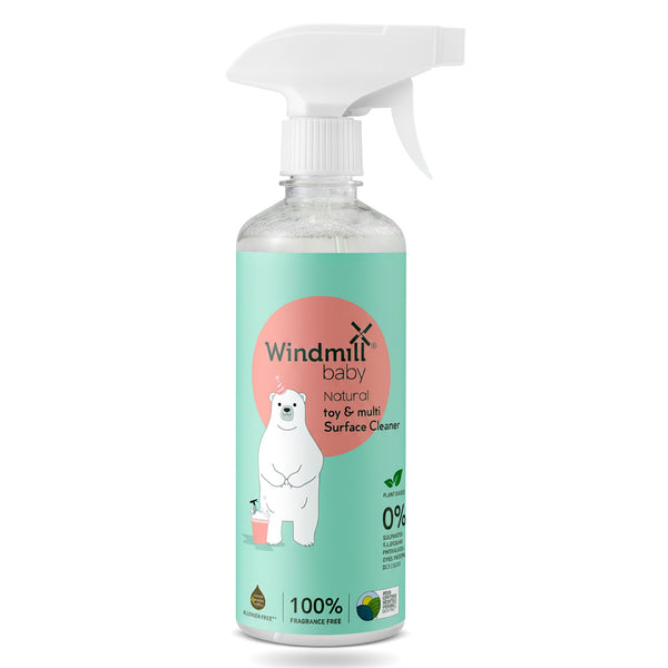 Natural Toy and Multi Surface Cleaner - Fragrance Free – Windmill Baby